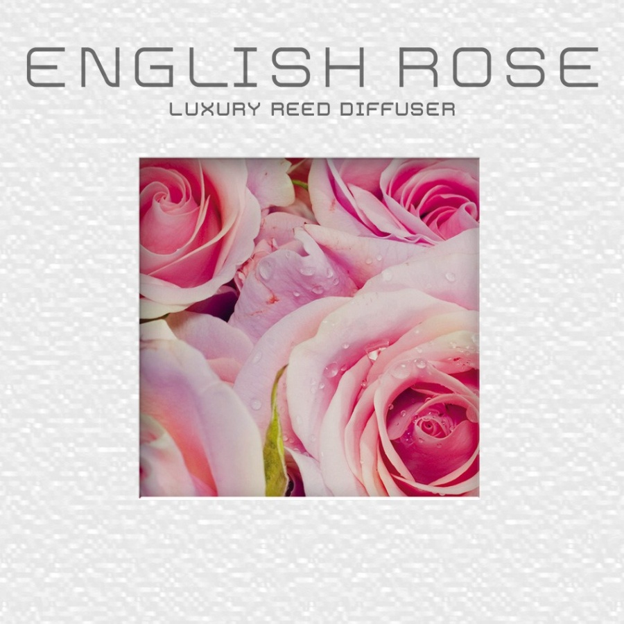 Cotswold Perfumery - English Rose Luxury Reed Diffuser